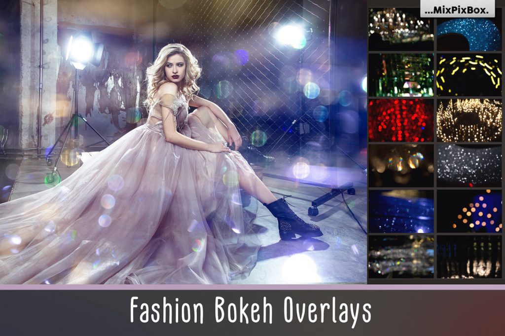 75 Fashion Overlays: Fashion Bokeh Photo Overlays – MasterBundles