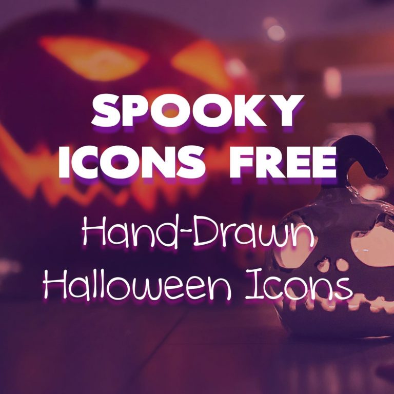 Spooky Icons Free — Hand-Drawn Halloween Icons – MasterBundles