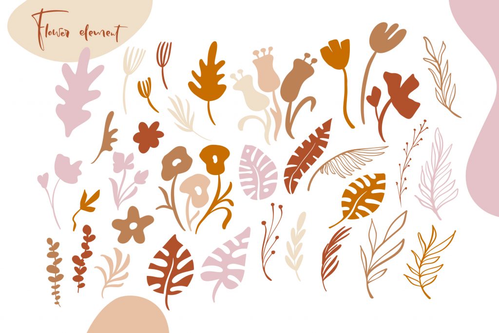 138 Vintage Abstract flowers SVG – MasterBundles