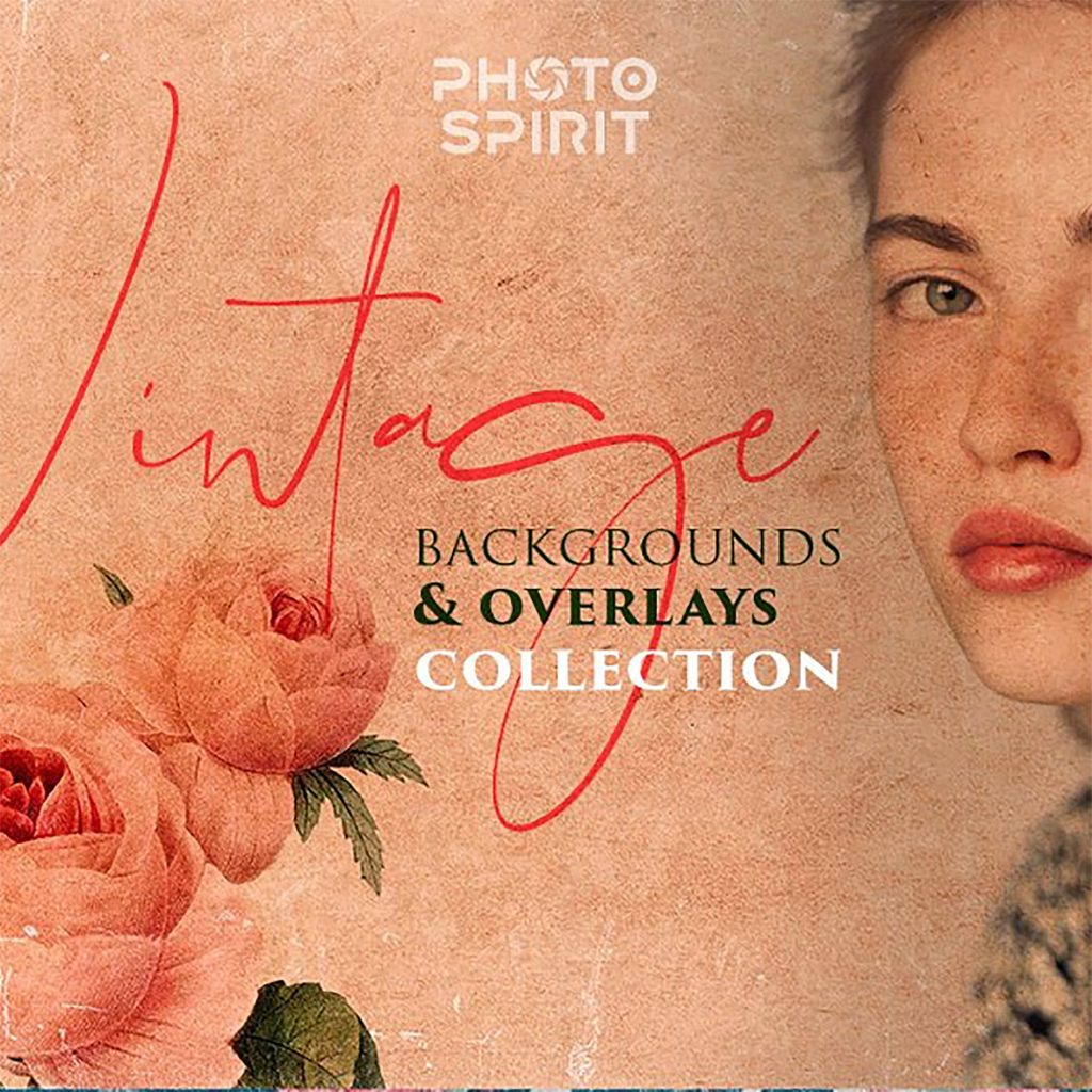 50 Vintage Overlays & Backgrounds – MasterBundles