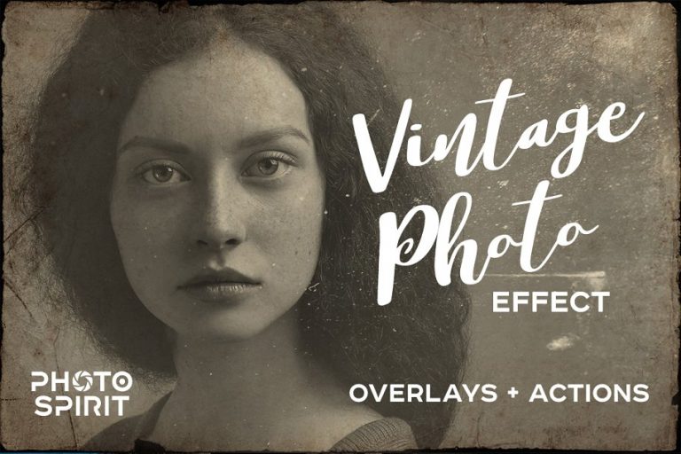 Vintage Old Photo Effect Overlays – MasterBundles