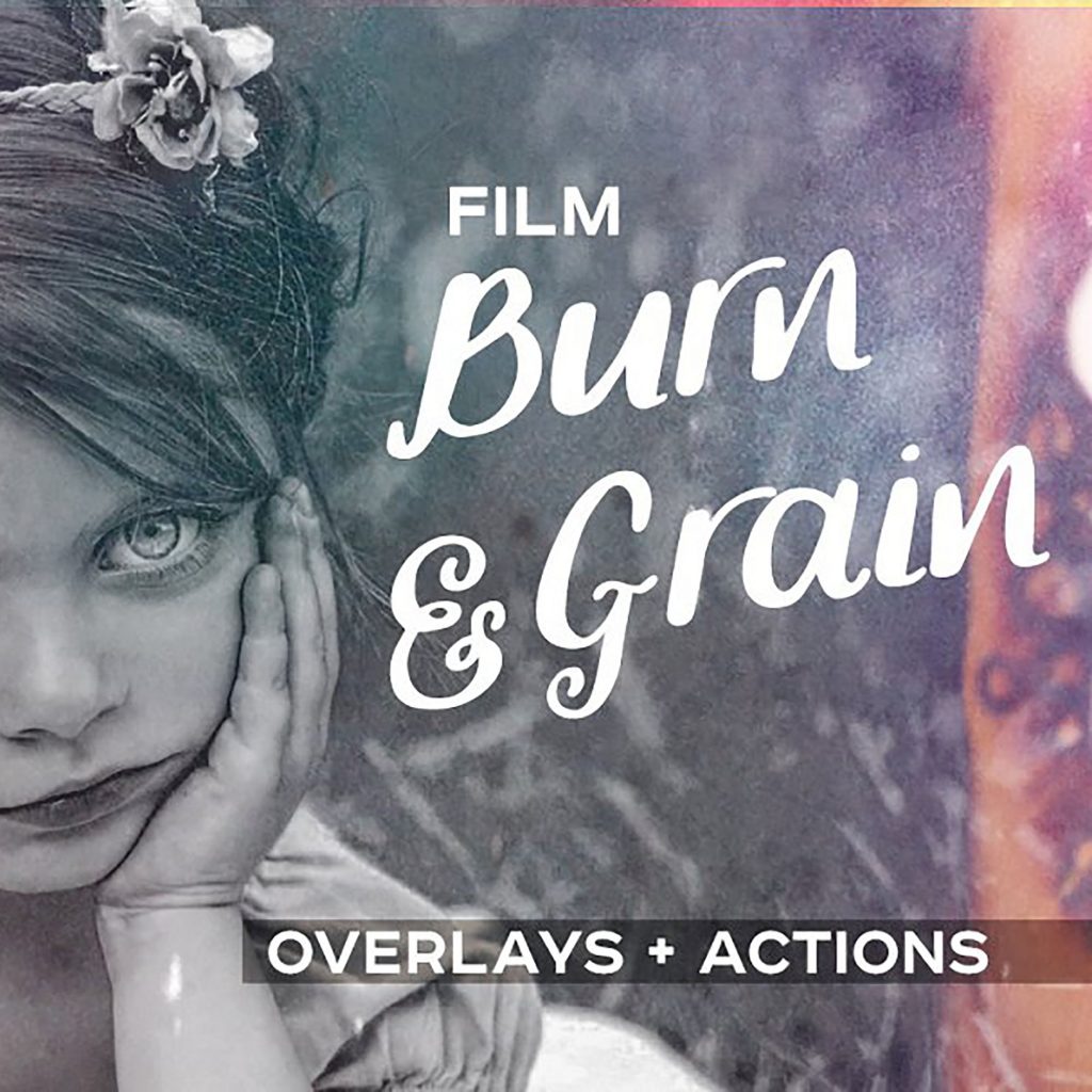 52 Film Burn Overlay & Grain Overlay Effect – MasterBundles