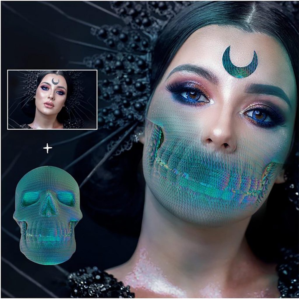 6 Skull PNG Transparent Halloween Overlays – MasterBundles