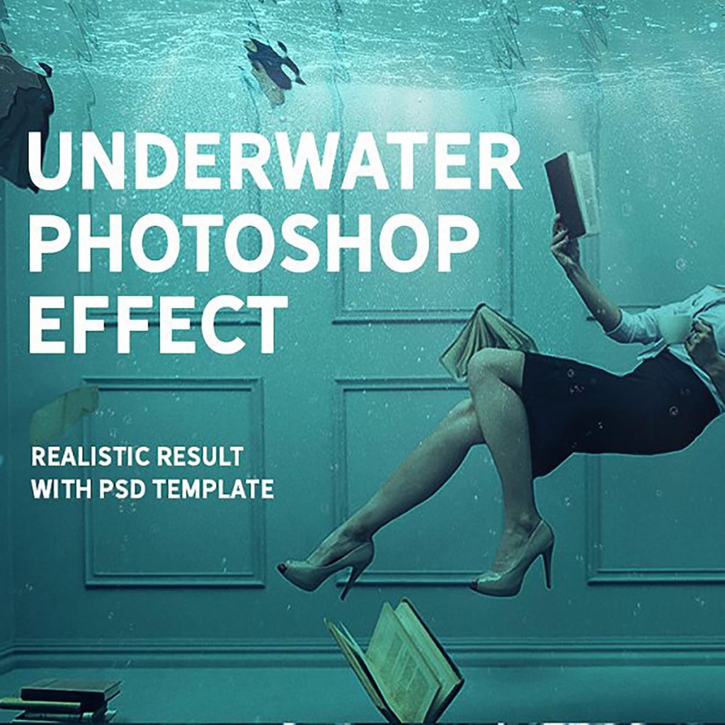 Underwater Effect Photoshop Templates & Textures – MasterBundles