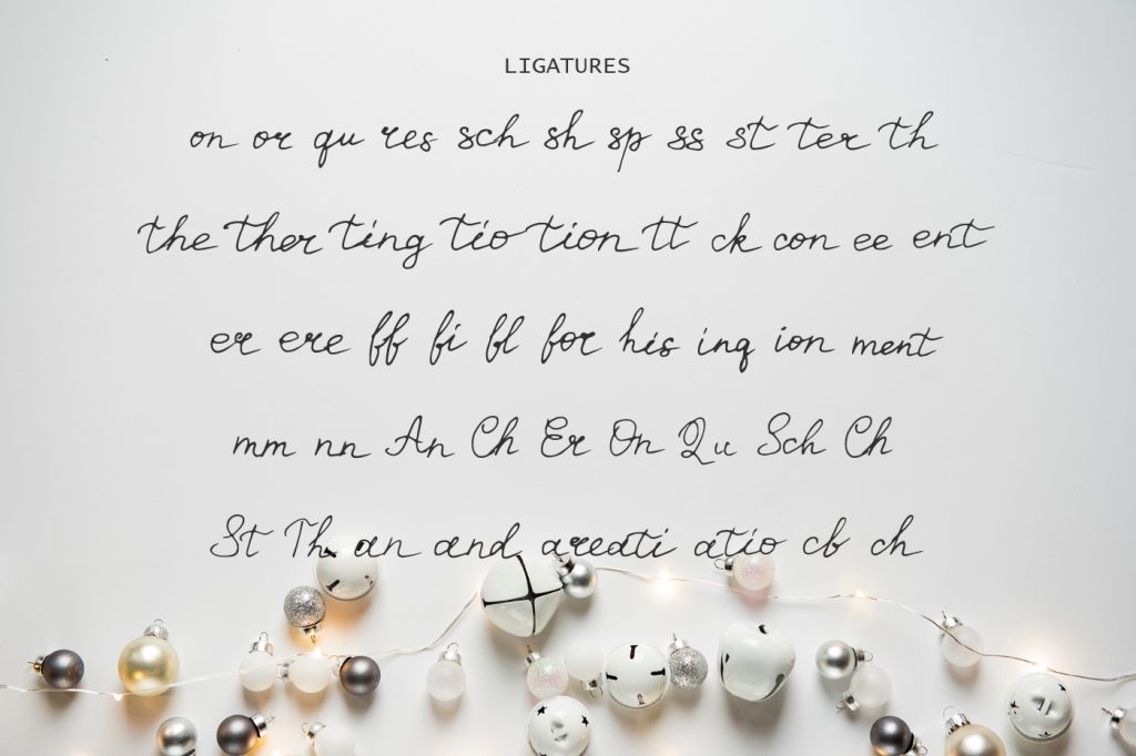 Miraculous Christmas Font Dianella – MasterBundles