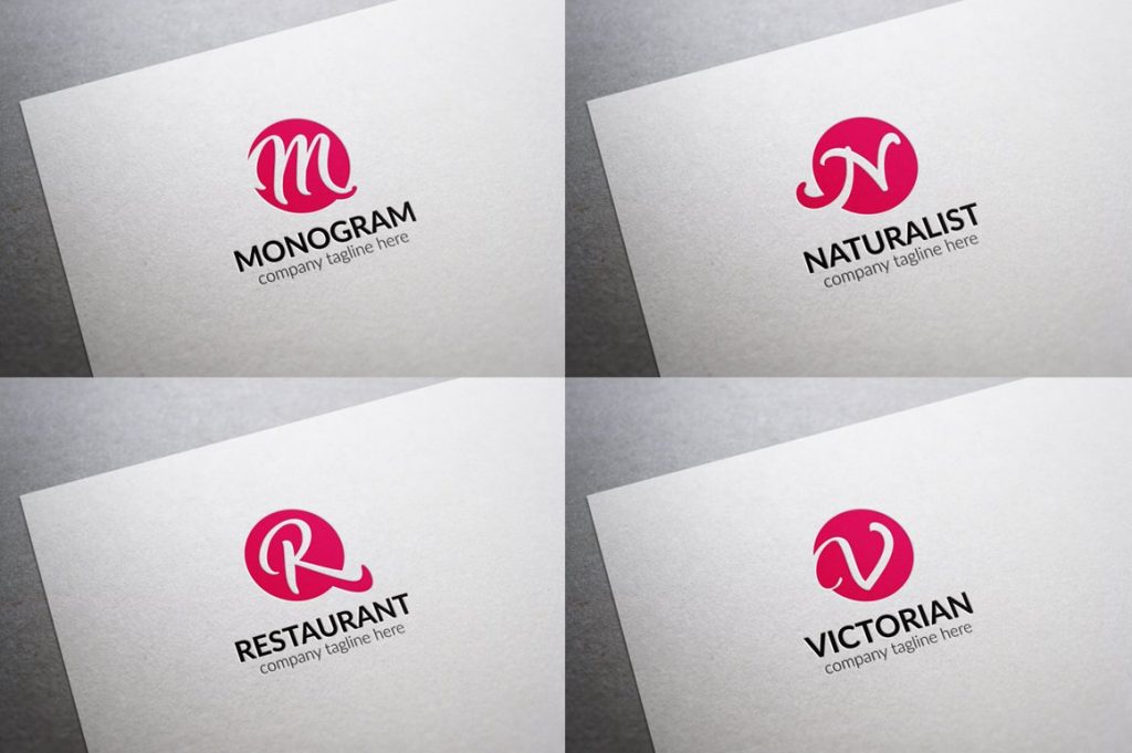 All Initial Letter Logos Bundle – MasterBundles
