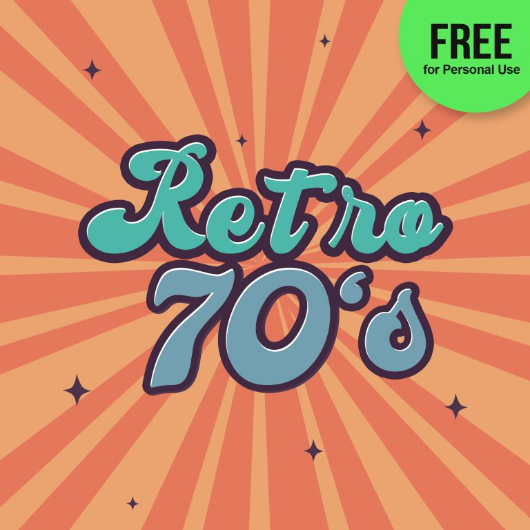 Free 70's Retro Font | Personal Use Only – MasterBundles