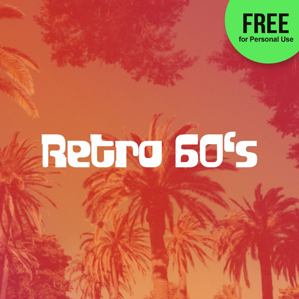 60's Retro Font | Free for Personal Use – MasterBundles