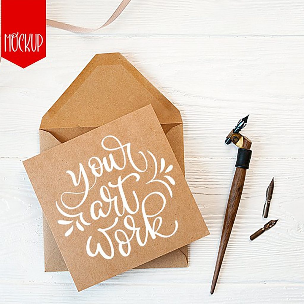 Letter Mockup: Envelope Letter Mock Up – MasterBundles