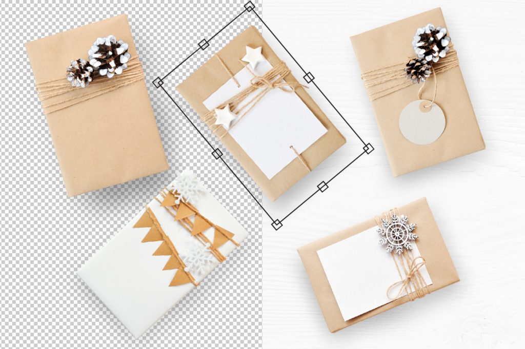 Isolated Gift Christmas Mock ups – MasterBundles