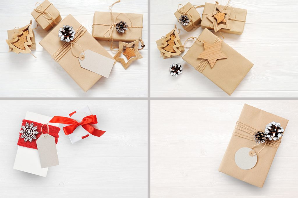 Christmas Cover Photo: 24 Christmas Gift Mock Up files – MasterBundles