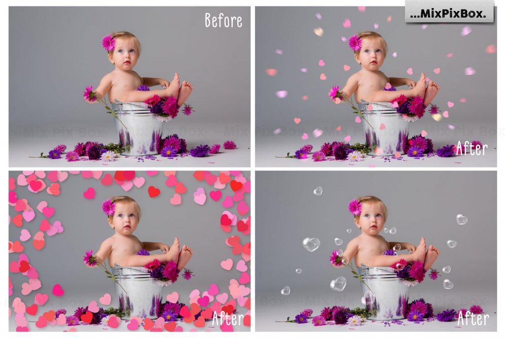 Love Overlays PNG: 38 Photo Overlays High Resolution – MasterBundles