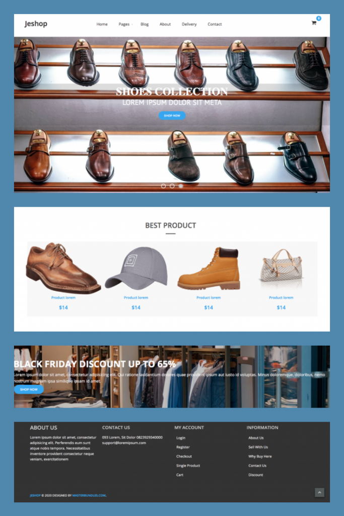 Free Template Blogger Online Shop Responsive – MasterBundles