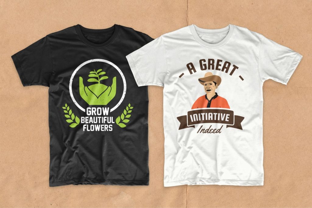👚 Gardening T-shirt Designs Bundle