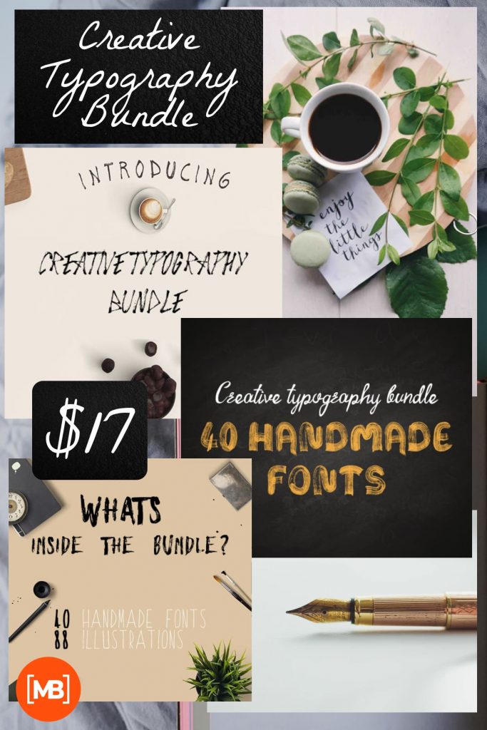 Creative Typography Bundle - $17 – MasterBundles