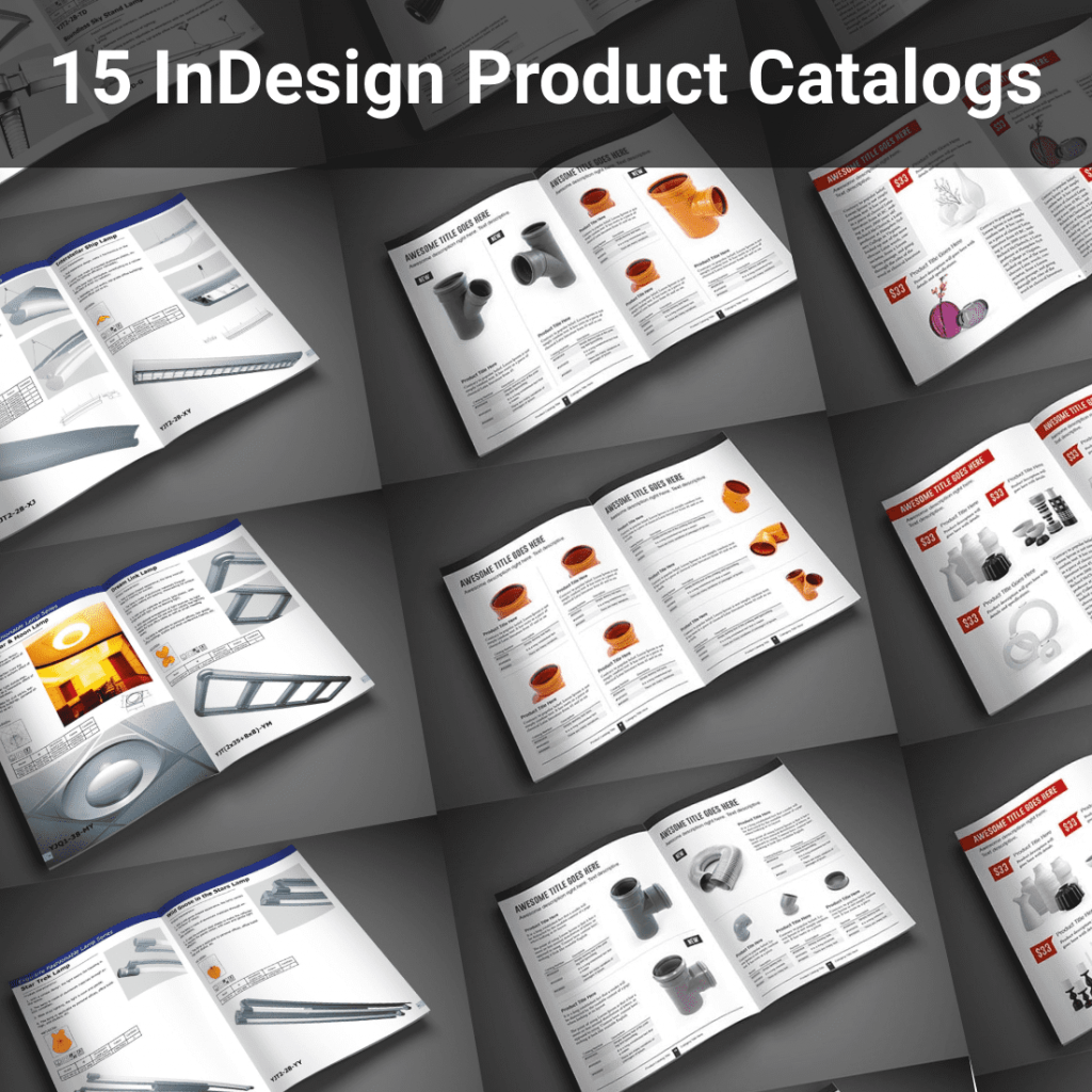 15 InDesign Product Catalogs - just $19 – MasterBundles