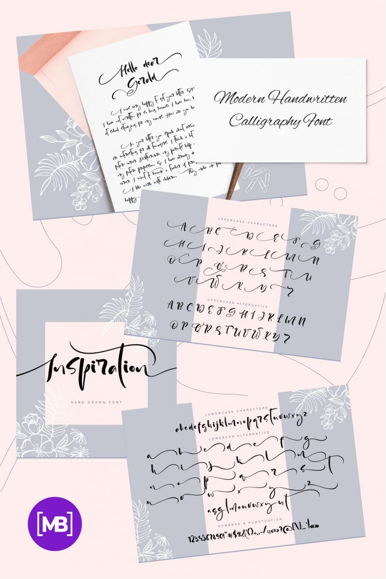 Modern Handwritten Calligraphy Font – MasterBundles Modern Handwritten Calligraphy Font – MasterBundles