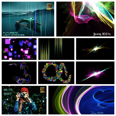 120 Professional Overlays with Extended license – MasterBundles