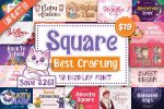 Square Font Bundle Deal