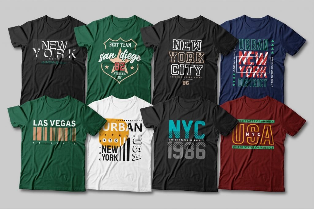 👕 Urban Street Style T Shirt Designs Mega Bundle