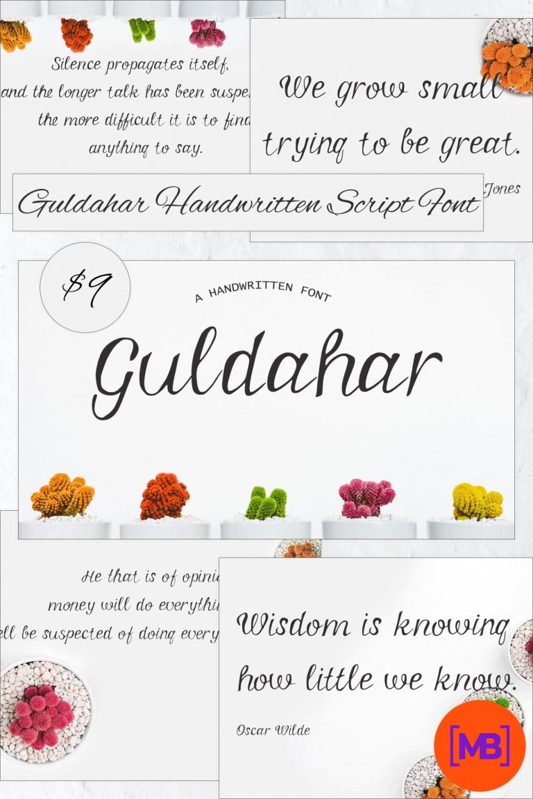 Guldahar Handwritten Script Font - just $9 – MasterBundles