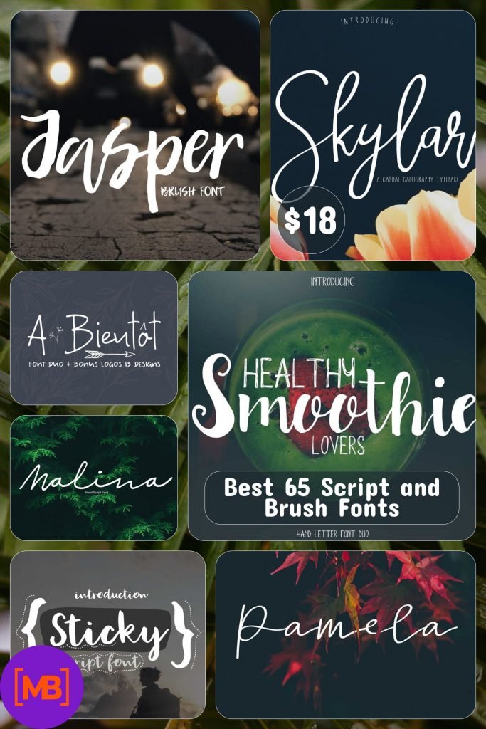 Girly Fonts - Best 65 Script and Brush Fonts | Handwritten Fonts