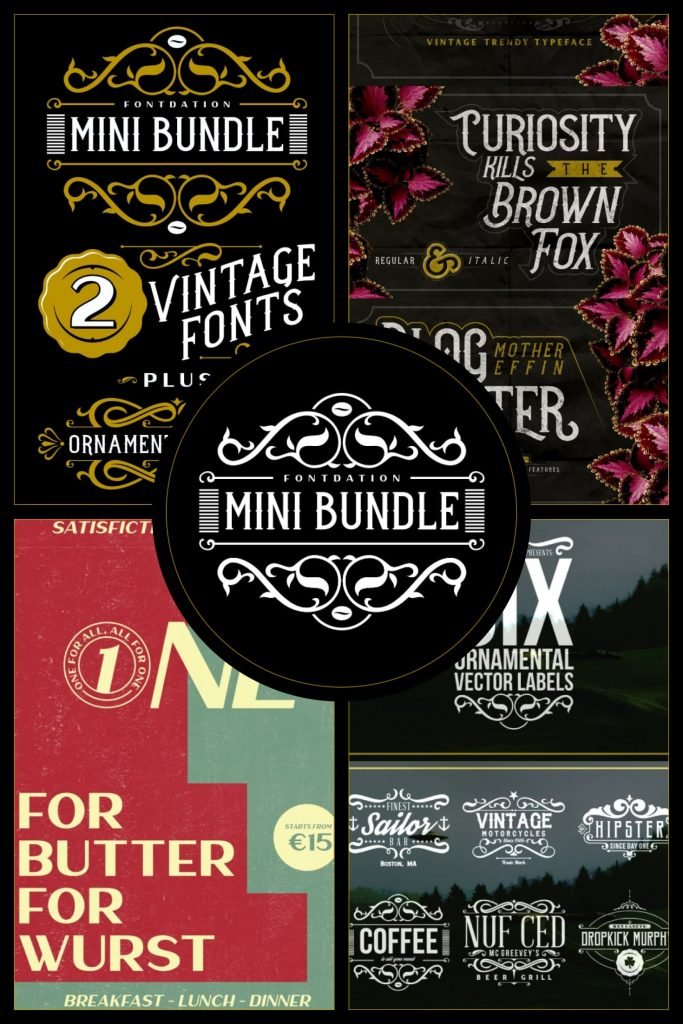 Fontdation Mini Bundle - MasterBundles
