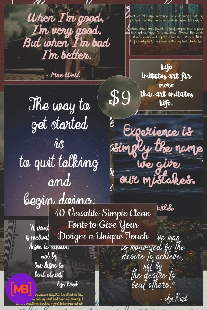 Simple Clean Fonts | 10 Versatile Simple Clean Fonts to Give Your ...