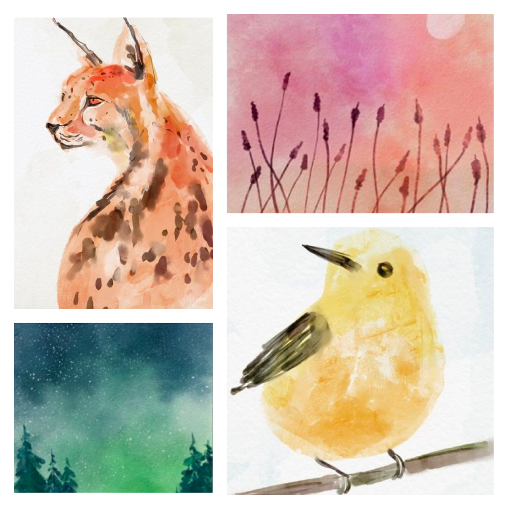 38 Procreate Watercolor Brush Set – MasterBundles
