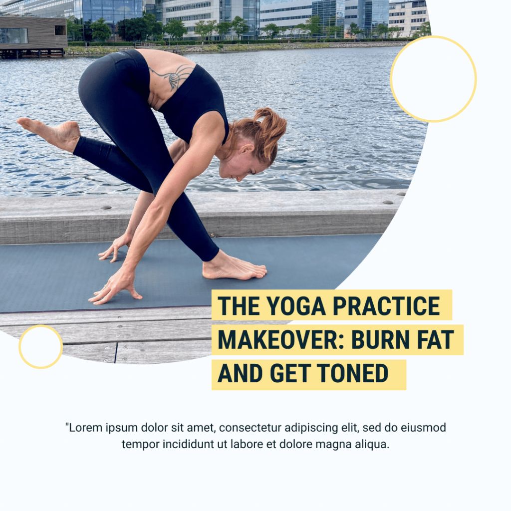 Yoga Instagram Templates Posts and Stories