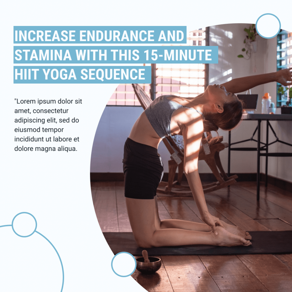 Yoga Instagram Templates Posts and Stories