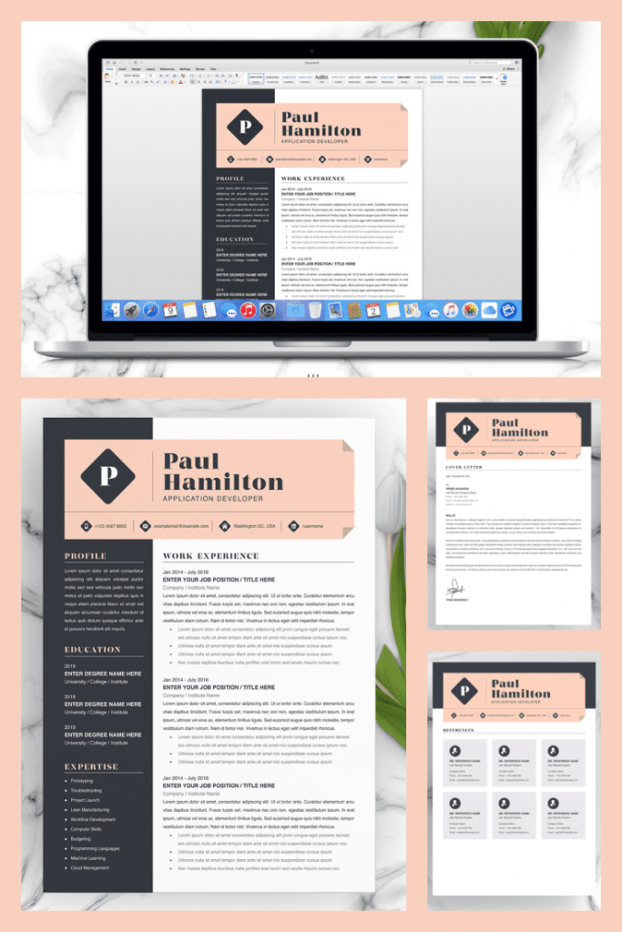 Application Developer Resume Template | Master Bundles