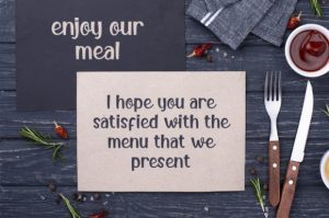 Butter Food Network Font