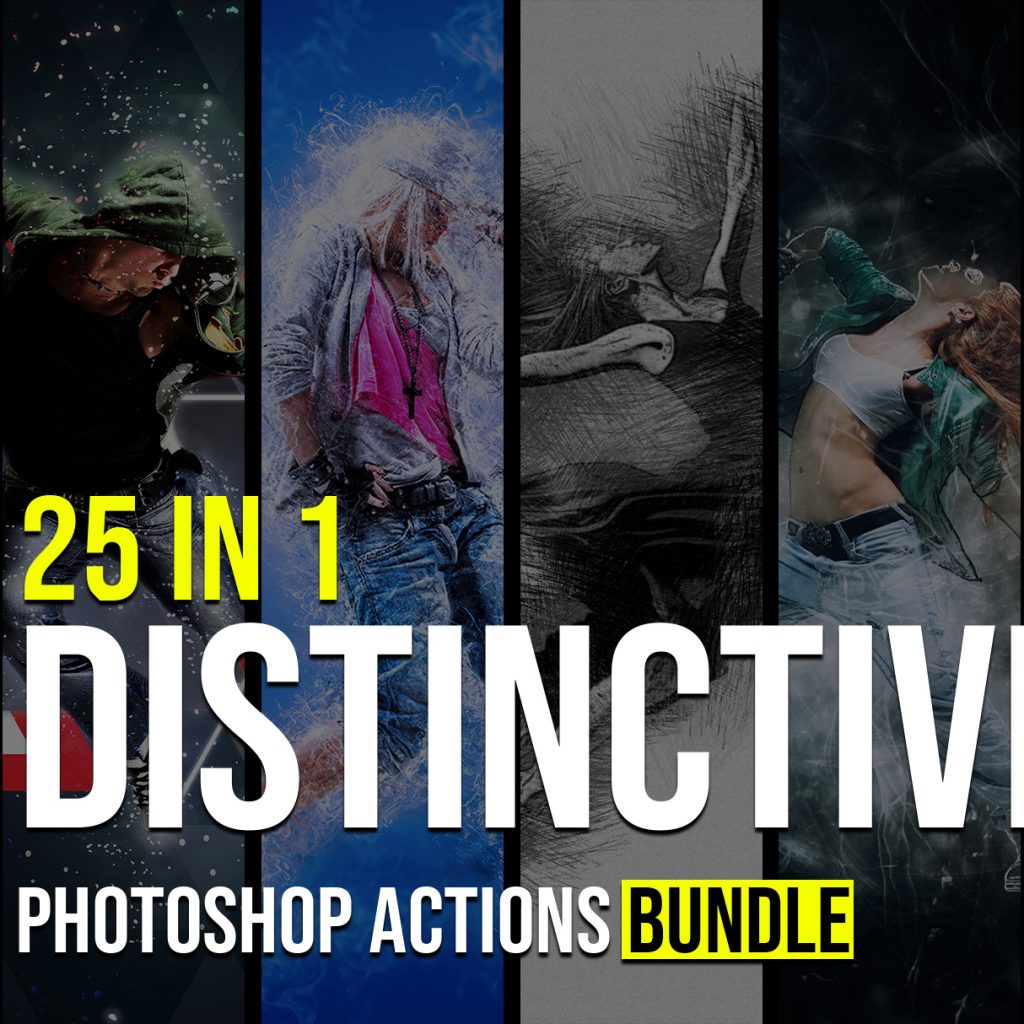 Artistic Mix Bundle Photoshop Action | Master Bundles