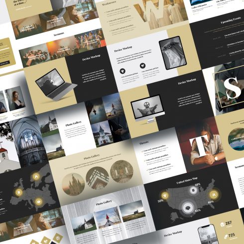 Church PowerPoint Templates Bundle – MasterBundles