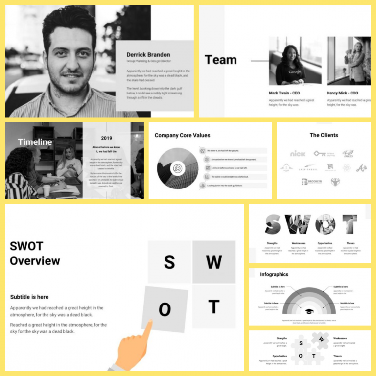 Annual Report - Animated Template - MasterBundles