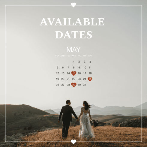 Wedding Instagram Template: 30 Posts, 15 Stories + 6 Instagram ...