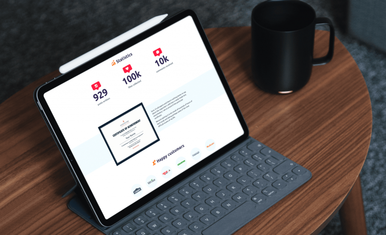 Copywriter Website HTML Template – MasterBundles