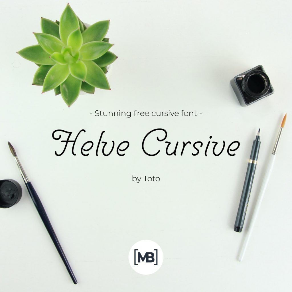 Stunning Free Cursive Font – MasterBundles