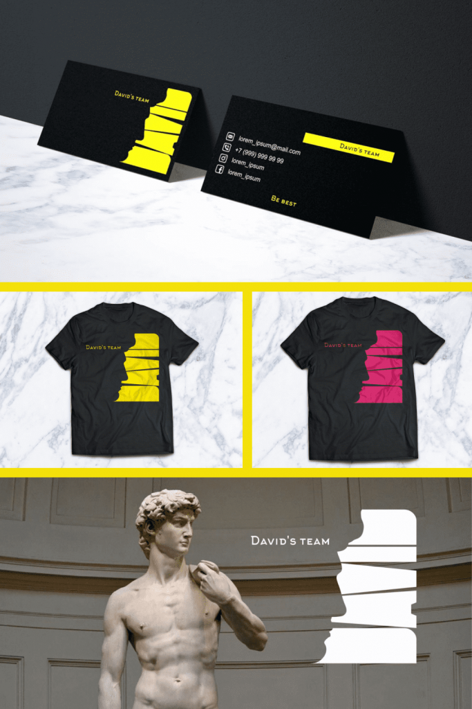 Creative Exclusive Logo David's Team - MasterBundles