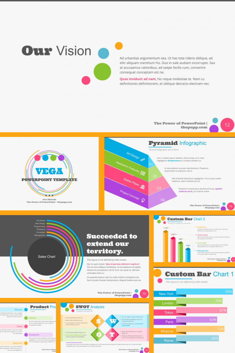 Colori - Multipurpose PowerPoint Template -MasterBundles