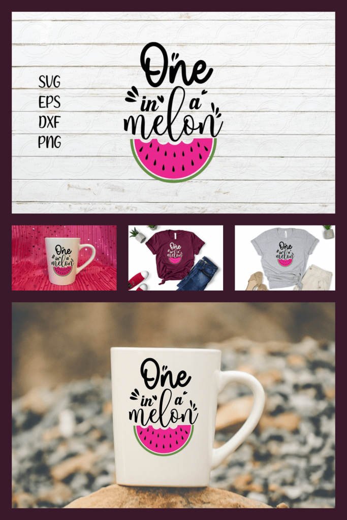 “One in a melon” SVG Bundle: Summer Melon – MasterBundles