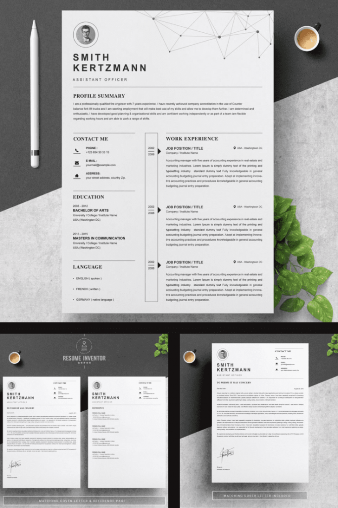 Modern Resume Design Template