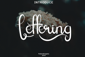 Free Lovely Lettering Font – MasterBundles