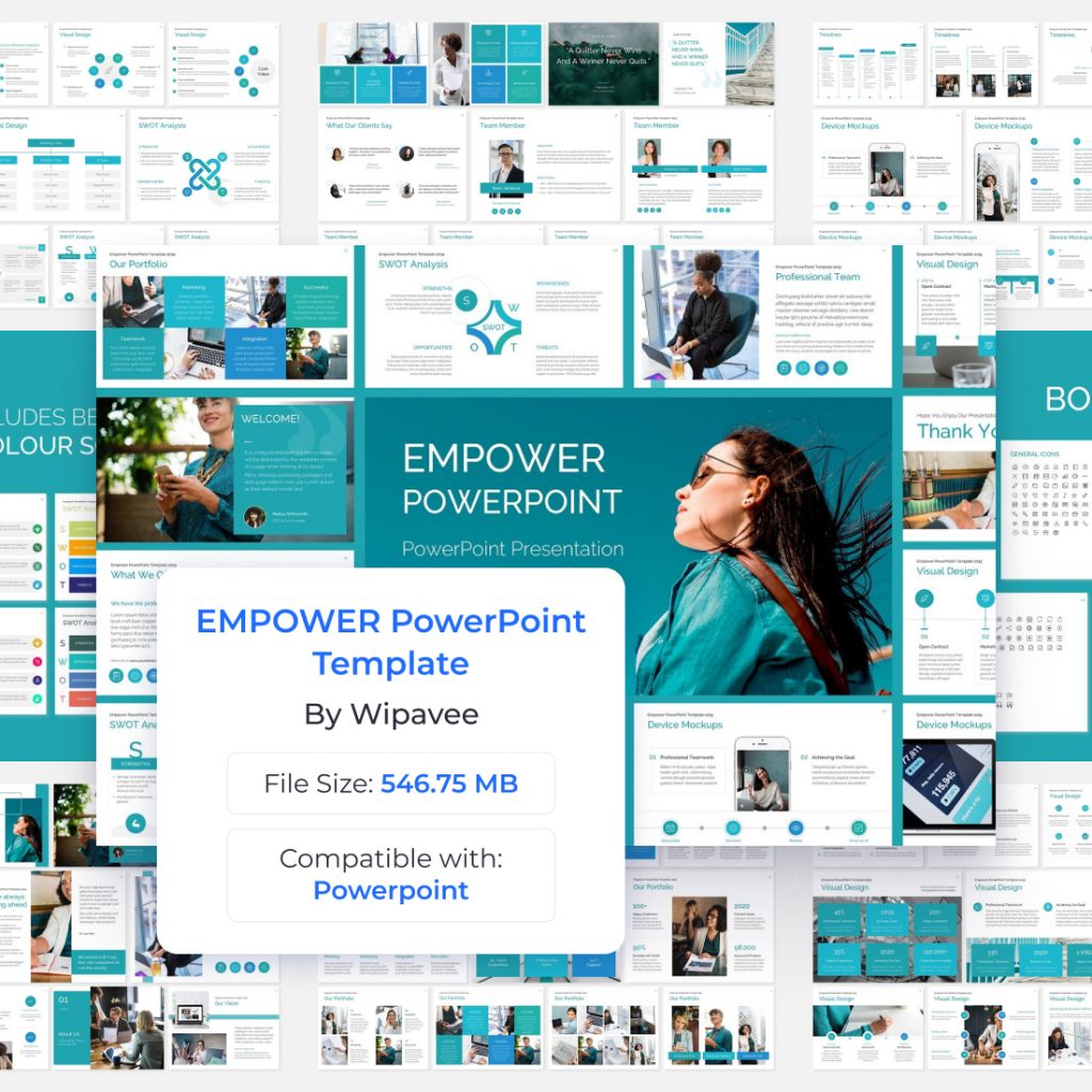 EMPOWER PowerPoint Template – MasterBundles