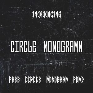 Free Circle Monogram Font – MasterBundles