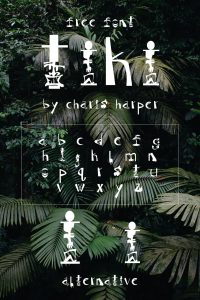 Free Tiki Font | Master Bundles