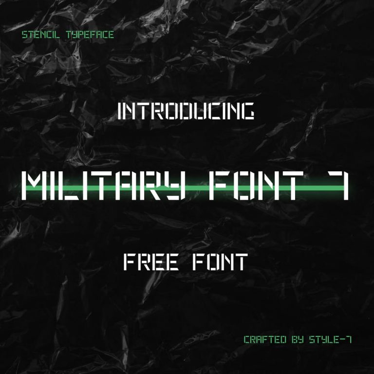 15 Best Military Fonts 2023 – MasterBundles