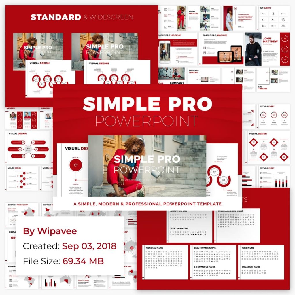 Simple PRO PowerPoint – MasterBundles