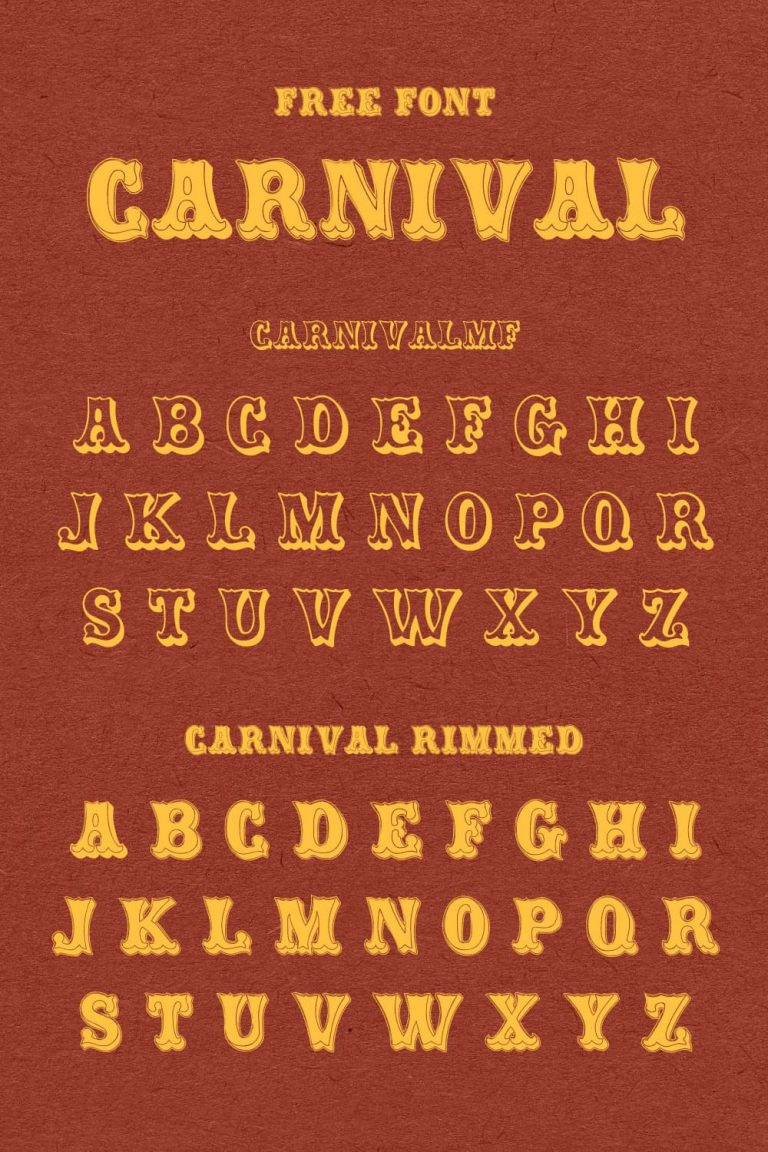 Carnival Font Free – MasterBundles